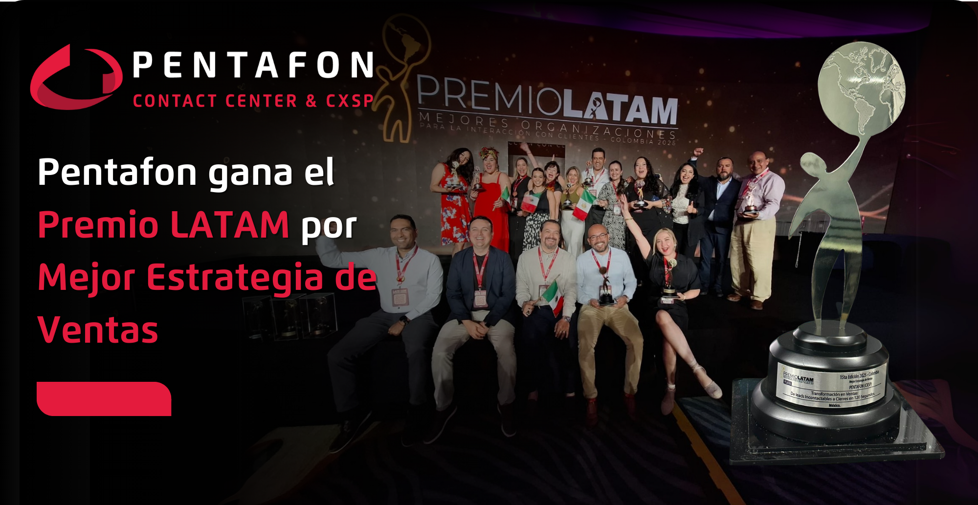 Pentafon gana el Premio LATAM por Mejor Estrategia de Ventas
